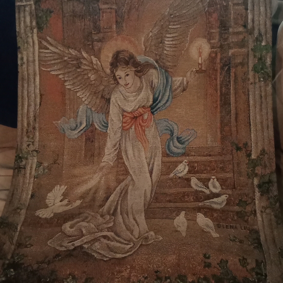 Lena Liu | Accents | Vintage Lena Liu Angel Of Light Tapestry | Poshmark